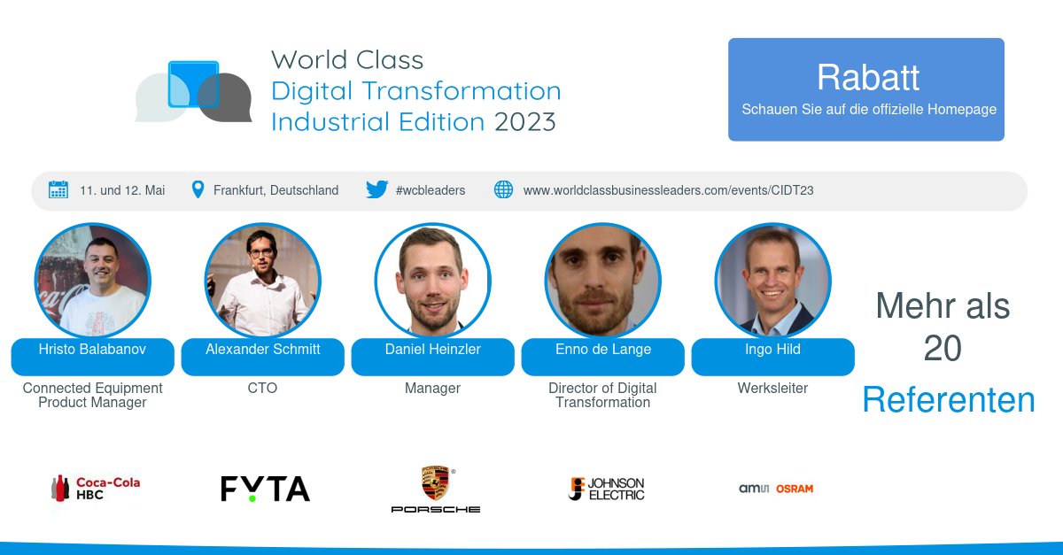 World Class Digital Transformation Industrial Edition 2023