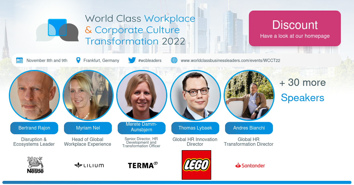 World Class Workplace & Corporate Culture Transformation 2022