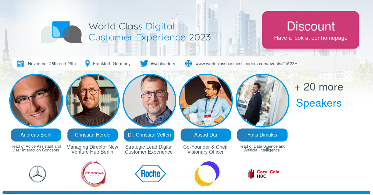 World Class Digital Customer Experience 2023
